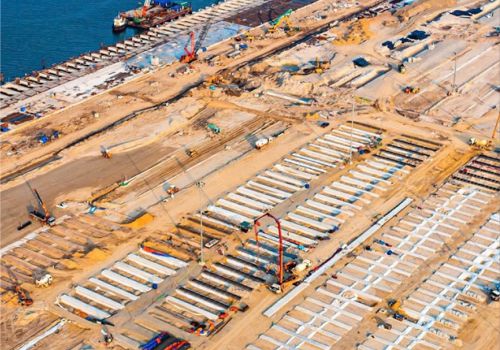 Investment and construction seaport